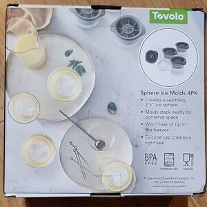 Tovolo | Kitchen | Tovolo Sphere Ice Molds 4pk | Poshmark
